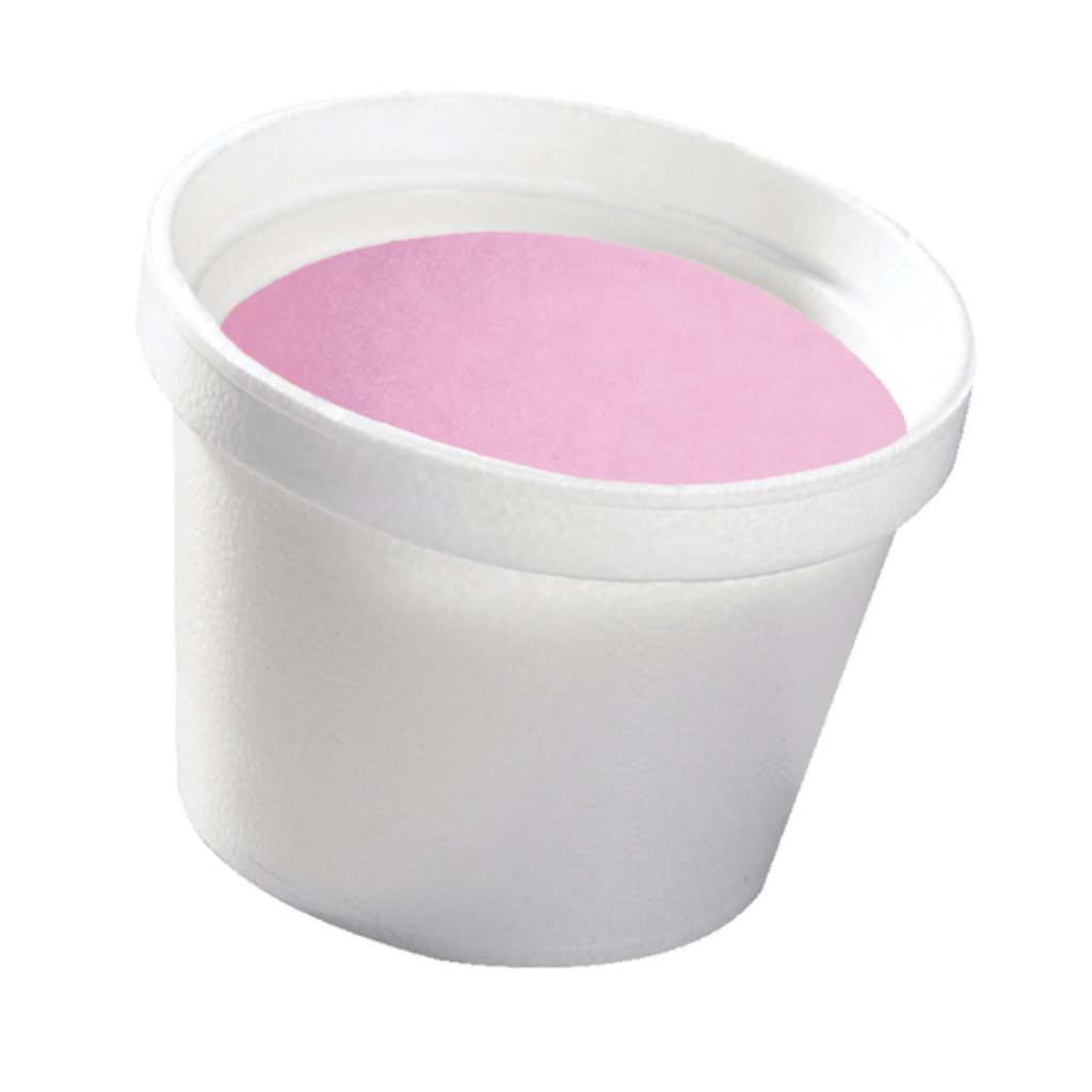 Styro Cup 4oz Raspberry Ice 24 Ct – Dingman's Dairy