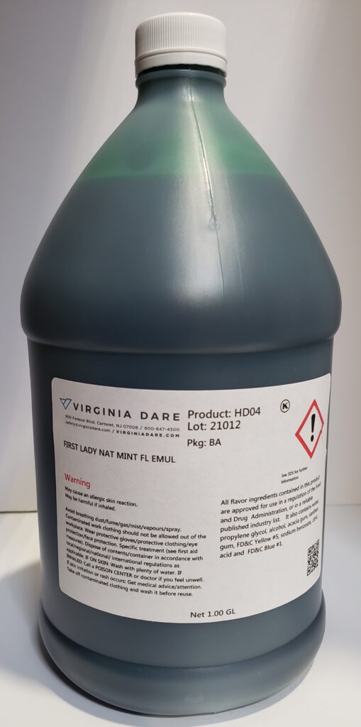VD Mint Emulsion With Color HD04 Gal – Dingman's Dairy