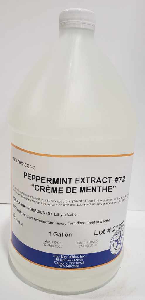 Peppermint Extract #72 Cream De Mente Gal – Dingman's Dairy