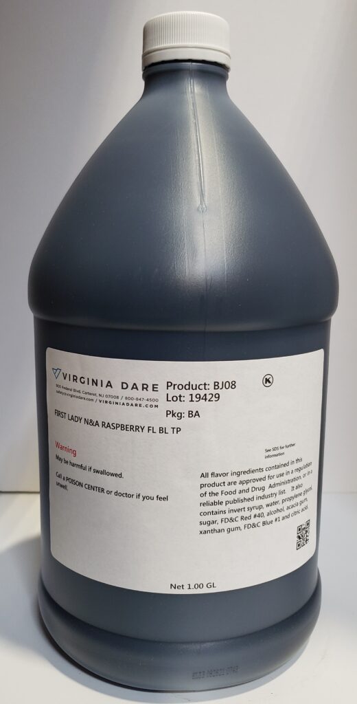 VD Black Raspberry Emulsion BJ08 Gal – Dingman's Dairy