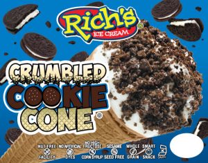 Rich’s Cookie Crumbled Cone 24 Ct – Dingman's Dairy