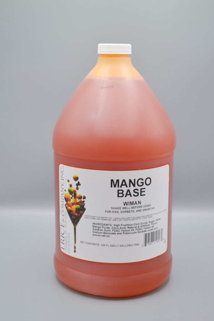 IR Mango Water Ice Base 4/1G – Dingman's Dairy